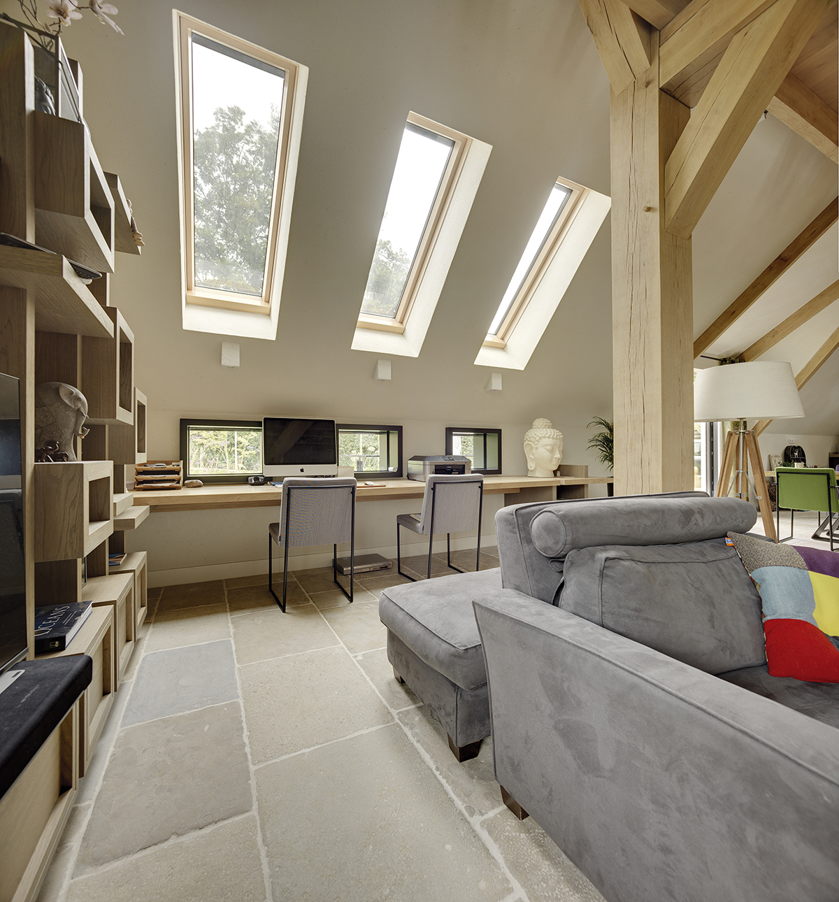 Interiores en el ático - FAKRO