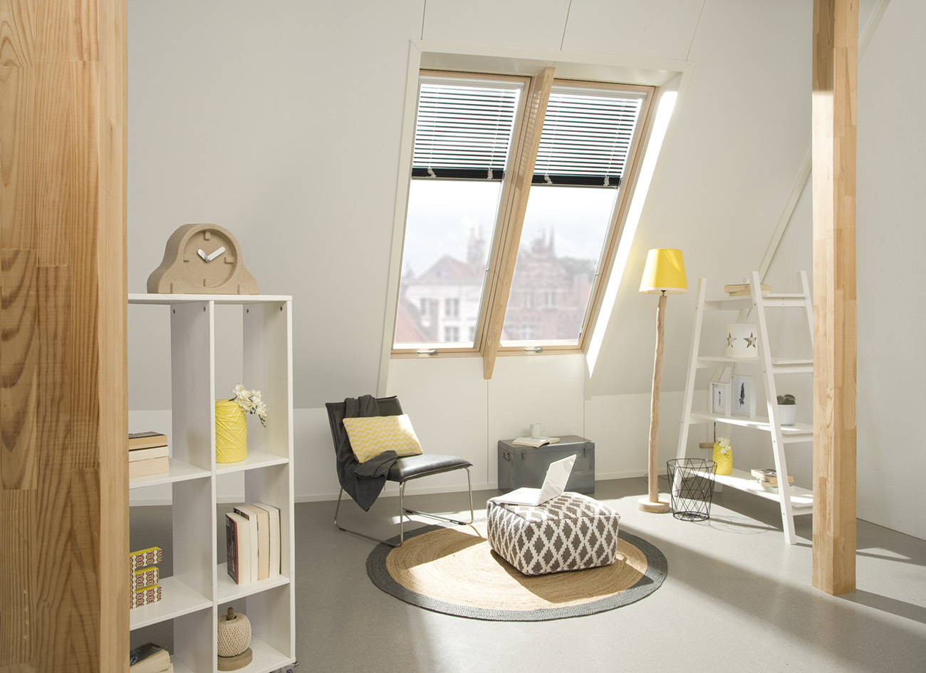 Interiores en el ático - FAKRO